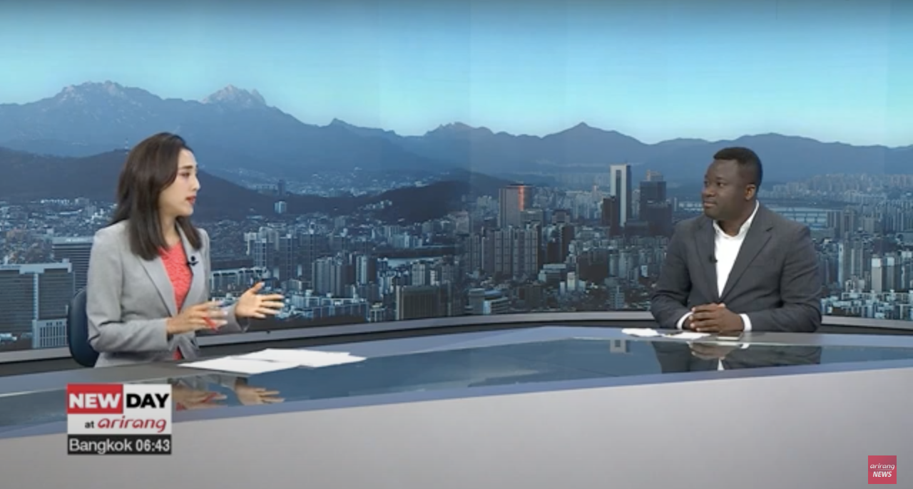 South Korea: The CEO of YULCOM invited to Arirang TV to talk about ...